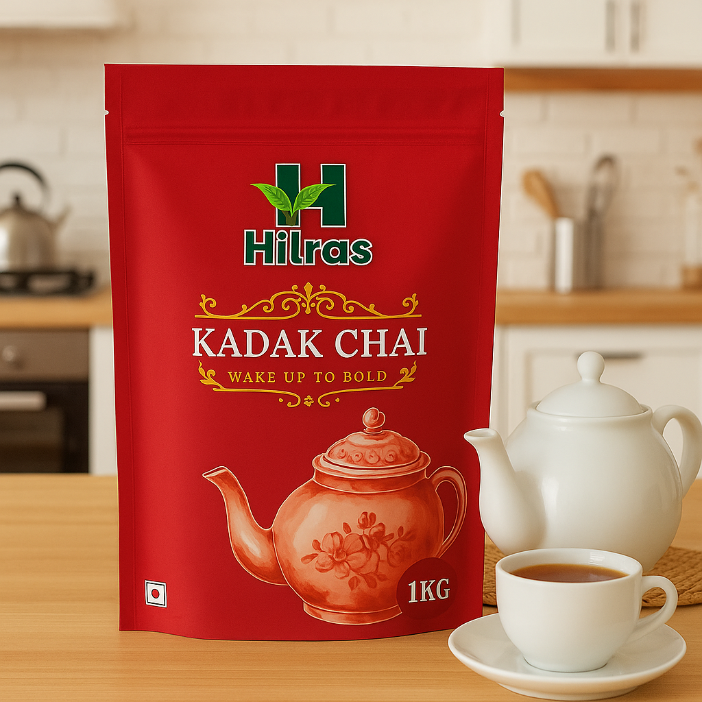 Hilras Kadak Chai | | 1 kg Pack | Strong, Aromatic & Rich Taste | Auth